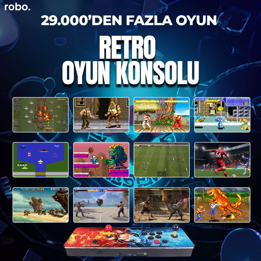 robo Retro Oyun Konsolu - Robo Türkiye